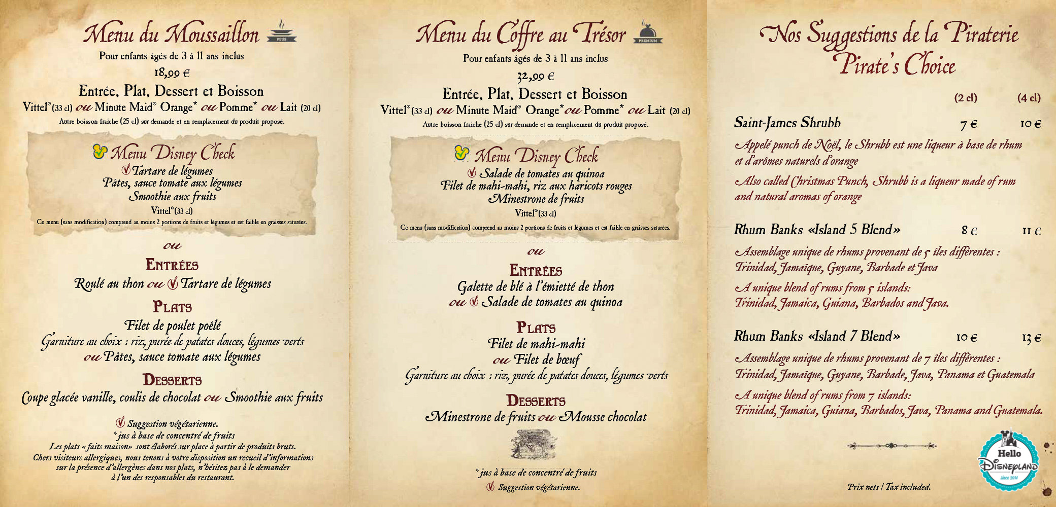 Captain Jack's - Restaurant des Pirates - Hello Disneyland