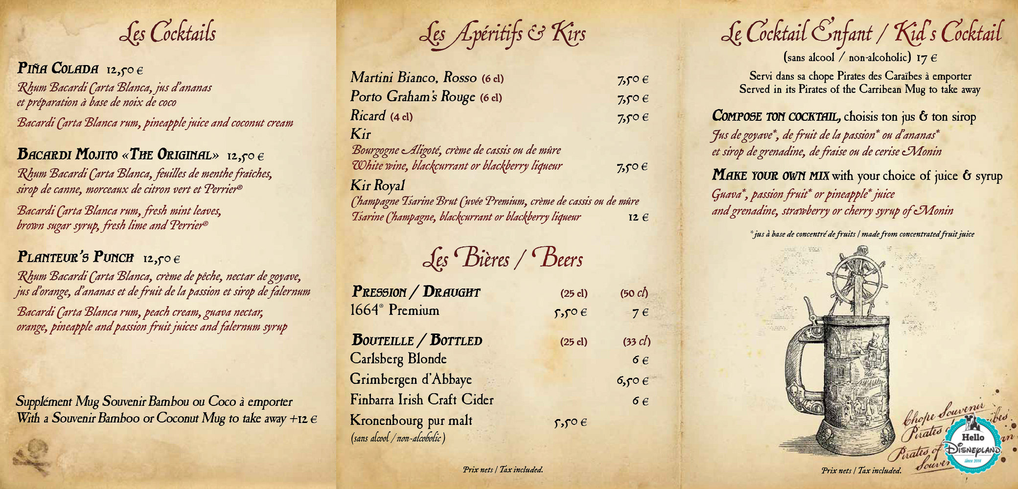 Captain Jack's - Restaurant des Pirates - Hello Disneyland