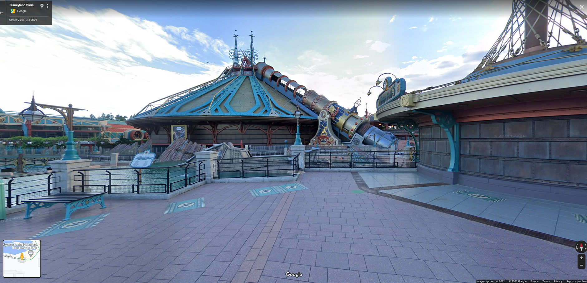 Disneyland Paris Google Map , Map of Disneyland Paris — DLP Guide ...