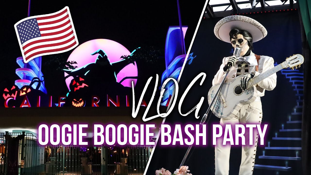 Oogie Boogie Bash à Disneyland Anaheim : le vlog ! | Hello Disneyland ...