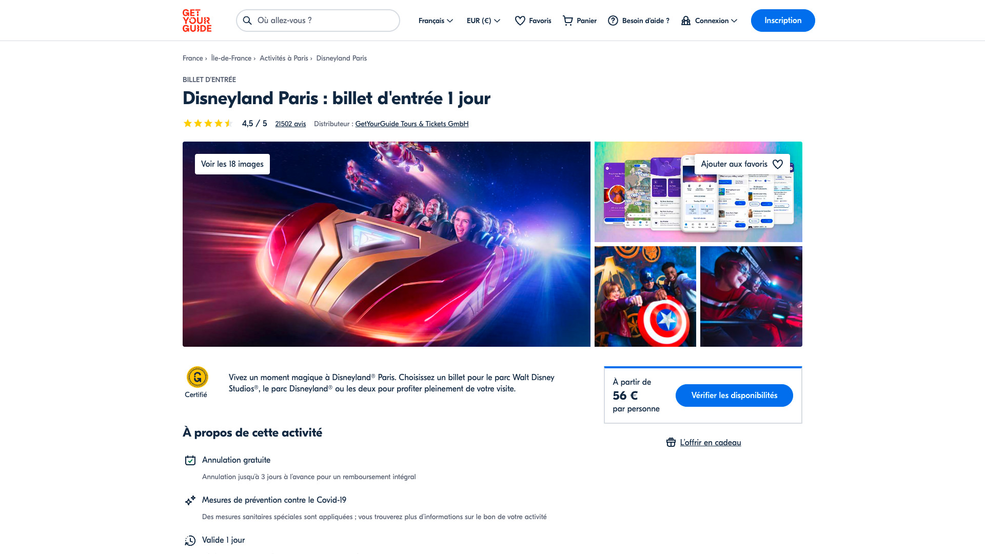 Billets Disneyland Paris - Prix, conseils et infos : le guide ultime