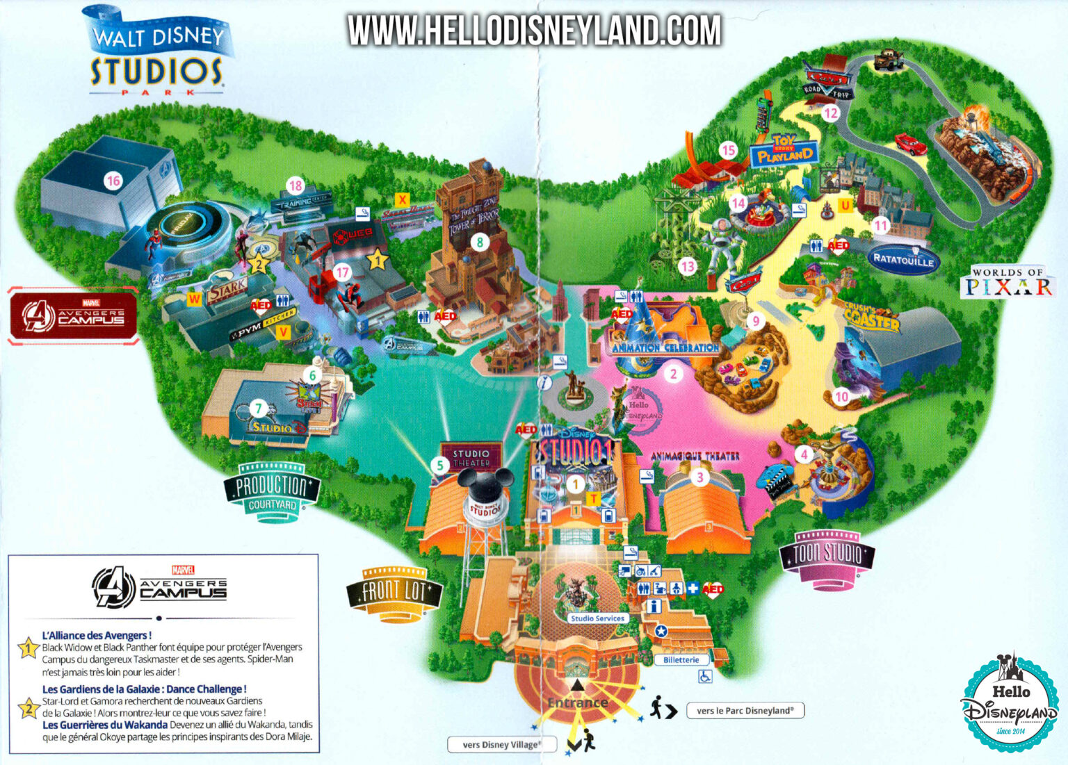 Parc Disneyland : liste des attractions, prix et informations | Hello ...