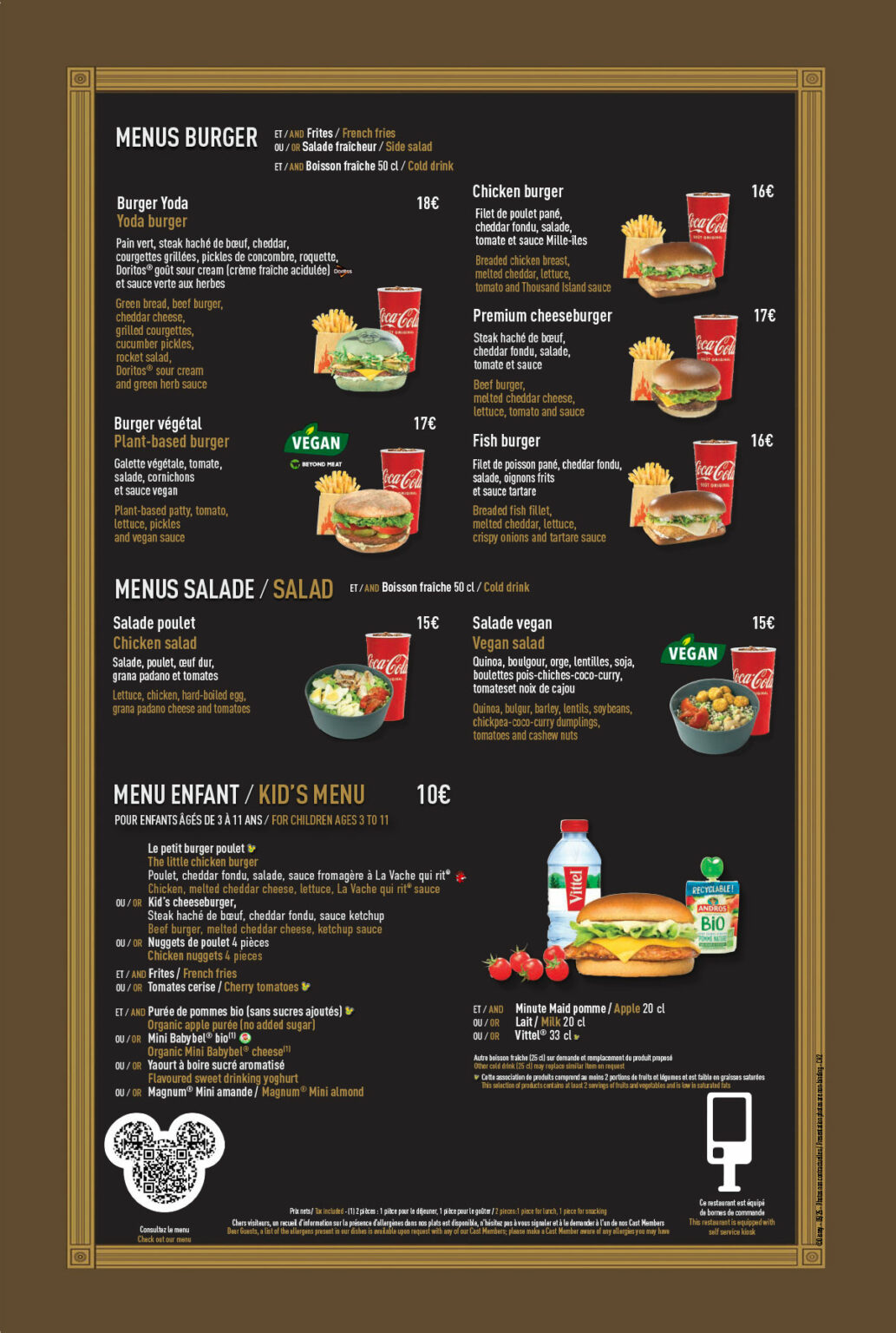 Tous les Menus, prix et cartes des restaurants de Disneyland Paris ...