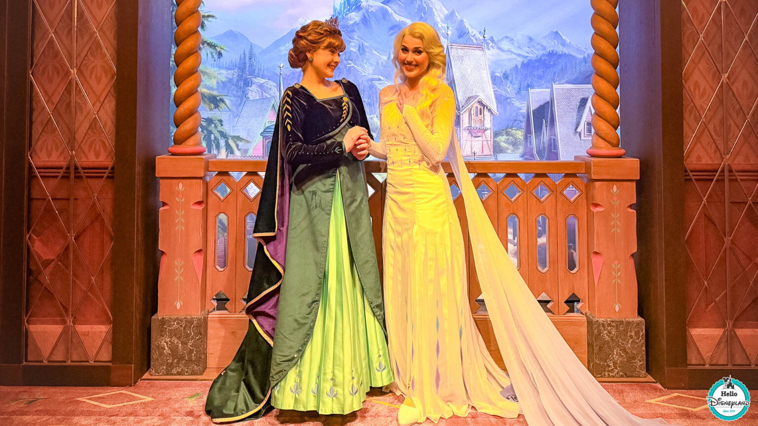Rencontre Royale à Arendelle : Anna et Elsa à Disneyland Paris | Hello ...